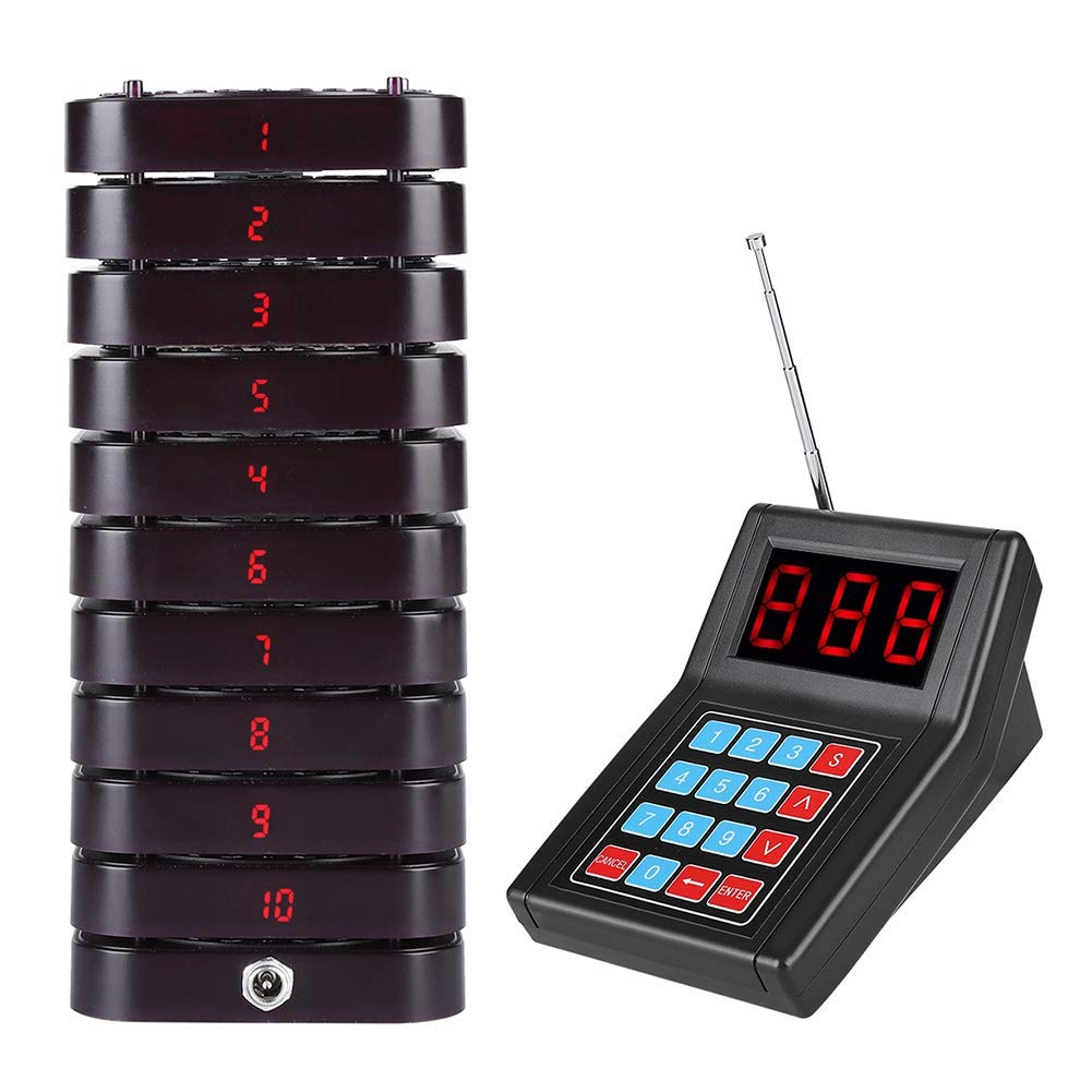 Hppbody Wireless Calling System Optimized Restaurant Pager System ...