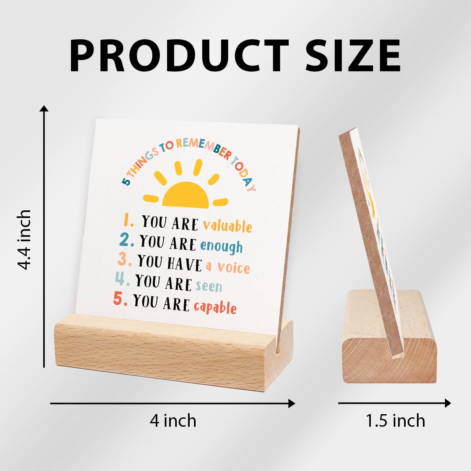 Snapklik.com : Mental Health Desk Decor Sign, Mental Health Gifts For ...