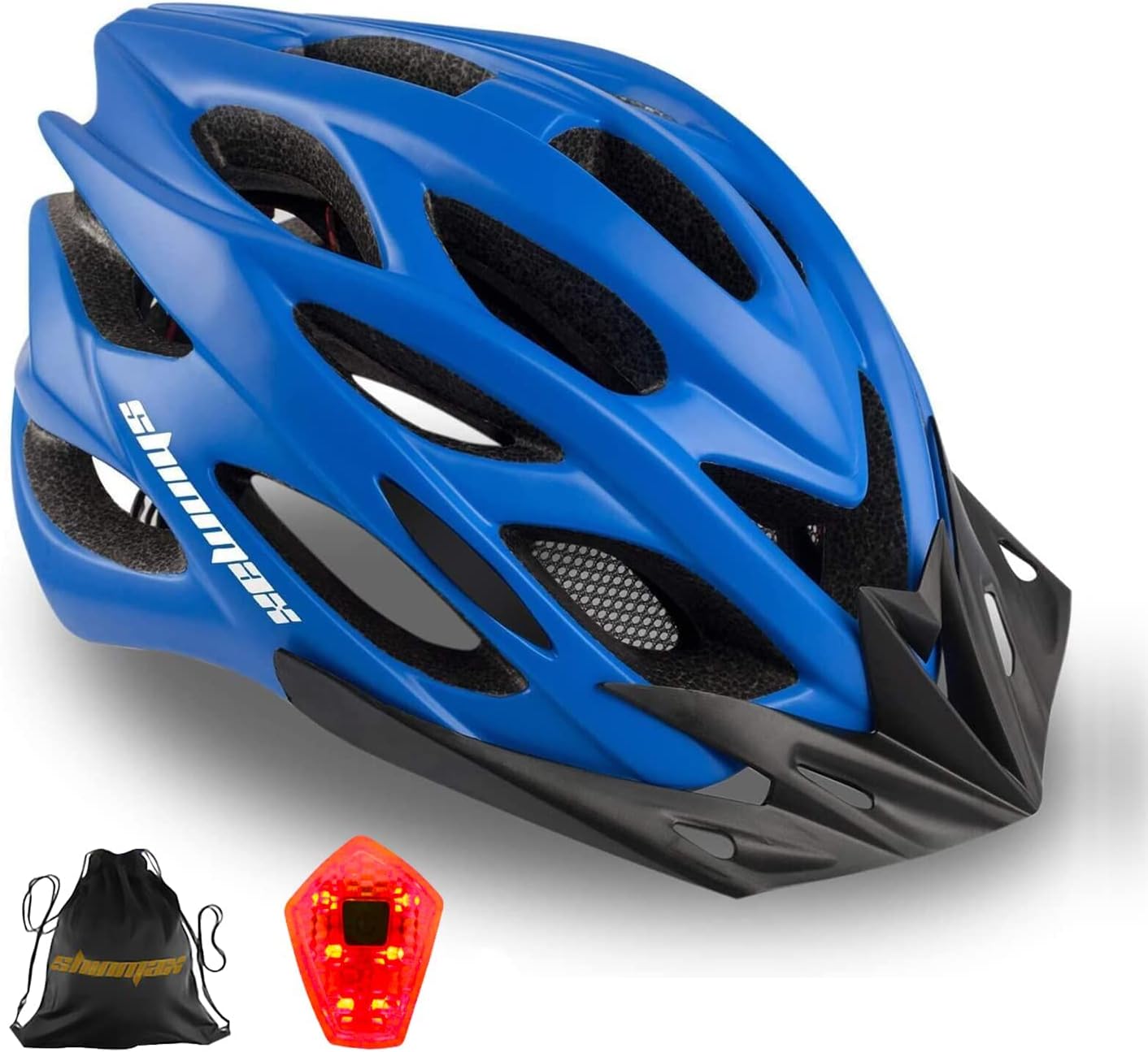 Shinmax Fahrradhelm Herren Fahrradhelm Damen Fahrradhelm mit Visier ...