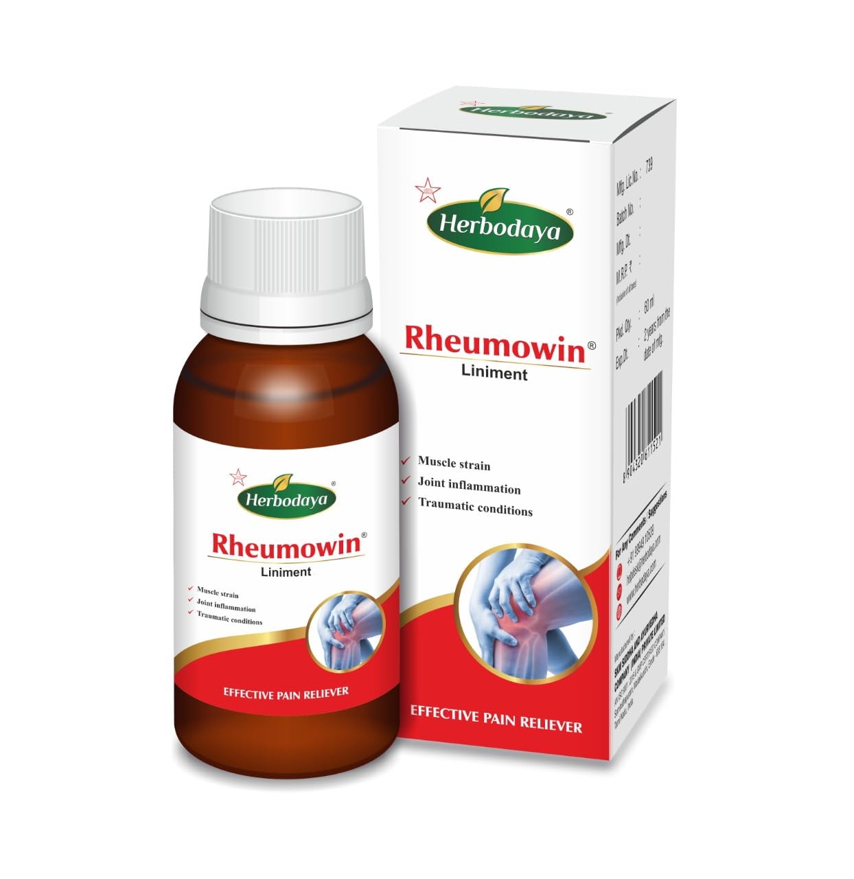 SKM Rheumowin Liniment 60 ml : Amazon.in: Health & Personal Care