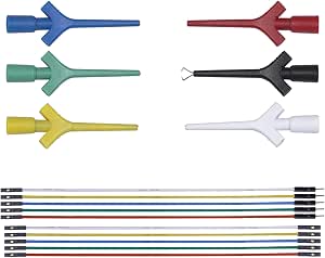 Amazon.com: Upgraded Gold Plated Test Hook with 20cm Wire for Circuit ...