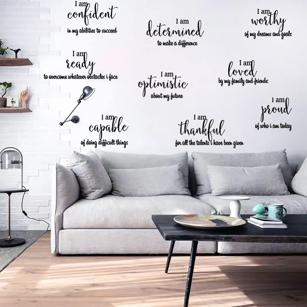Amazon.com: Anything is Possible Vinyl Wall Decal Inspirational Quote ...