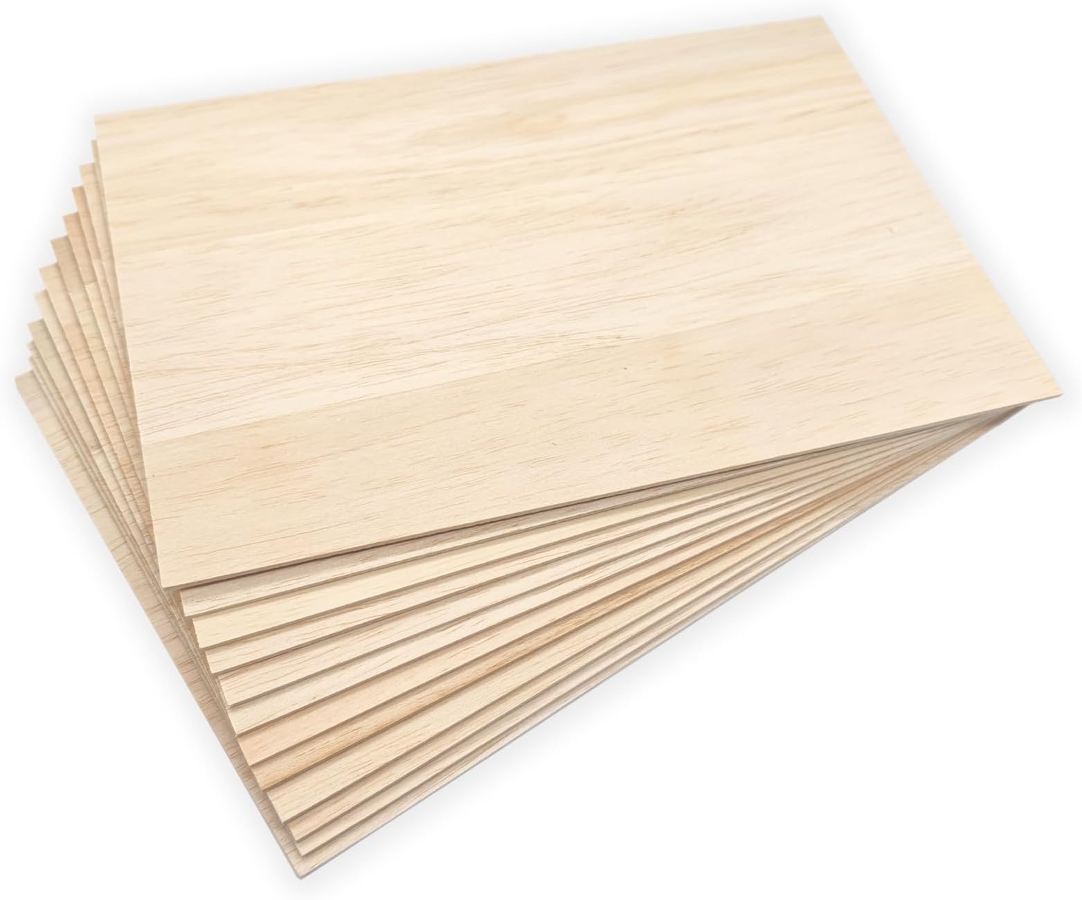 Wonninek Pack of 7 40 x 30cm MDF Wood Boards 1/8" 3mm Thick Wood DIY ...