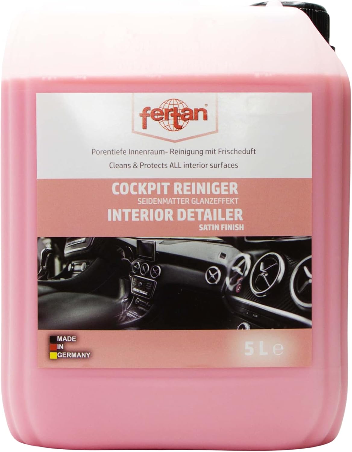 Fertan Cockpit Cleaner 5000 ml : Amazon.co.uk: Automotive