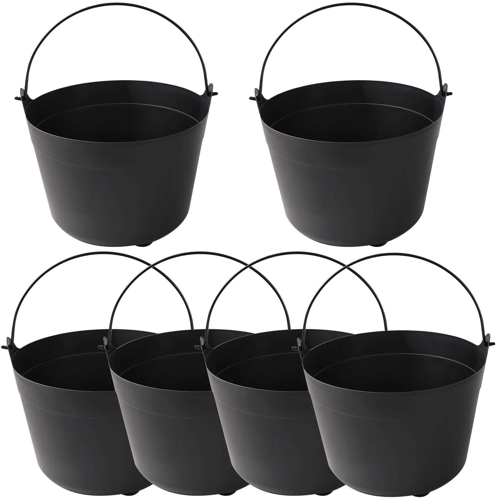 Amazon.com | TFTAFAN 6 pieces halloween Black Cauldron,Halloween Witch ...