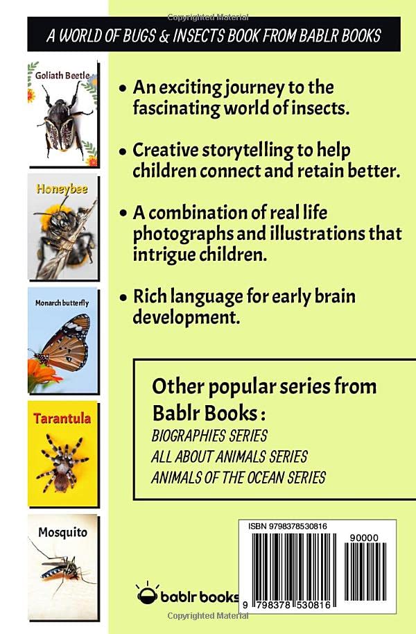 Snapklik.com : A World Of Bugs & Insects: A Kids Guide To The Worlds ...