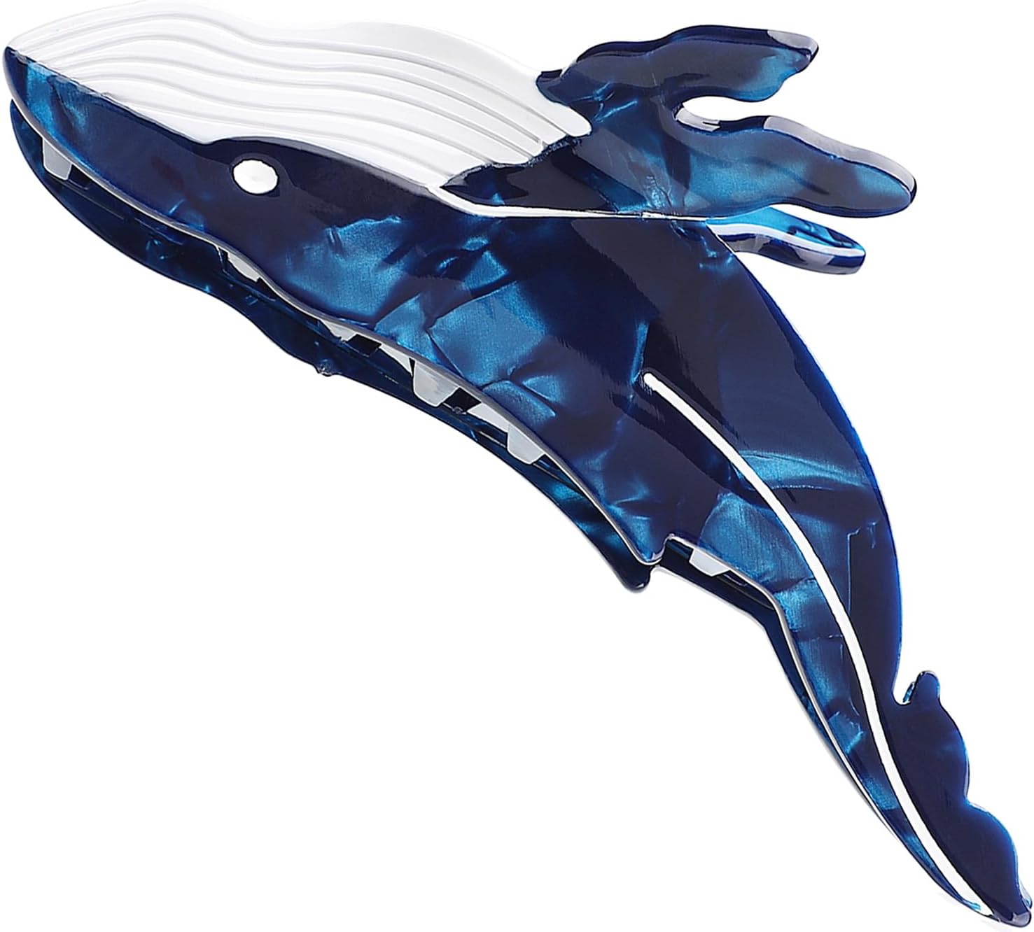 Amazon.com : Whale Hair Clips,Cellulose Acetate Hair Clips,Small Claw ...