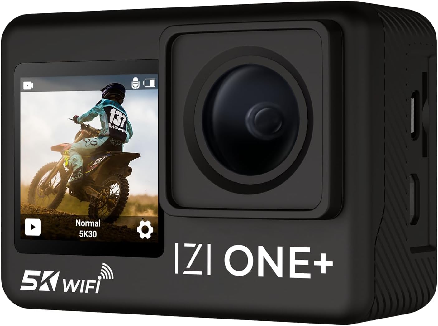 Amazon.com : Action Camera 5k, New ONE+ 30FPS 48MP Action Camera, Touch ...