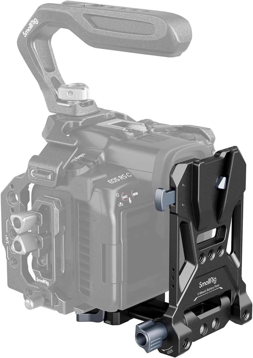 SMALLRIG V-Mount Battery Plate, V Lock Battery Mounting Plate with ...
