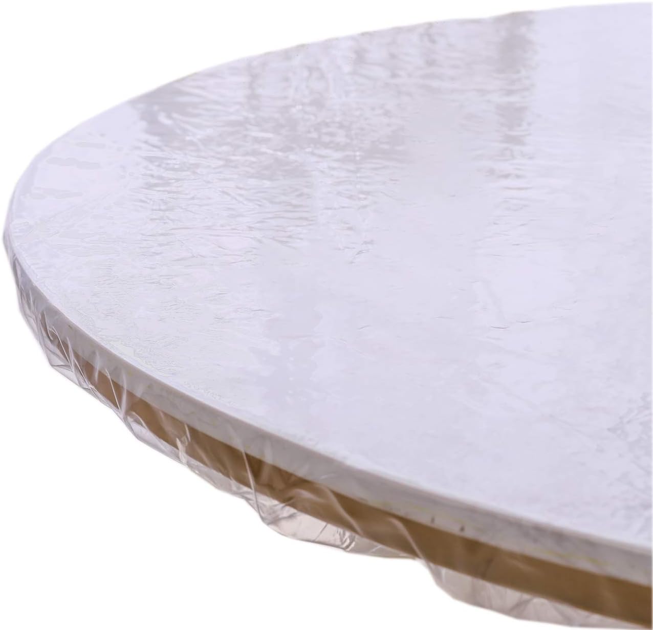 Amazon.com: LovePads 1.5mm Thick Clear Round Table Cover Protector 48 ...