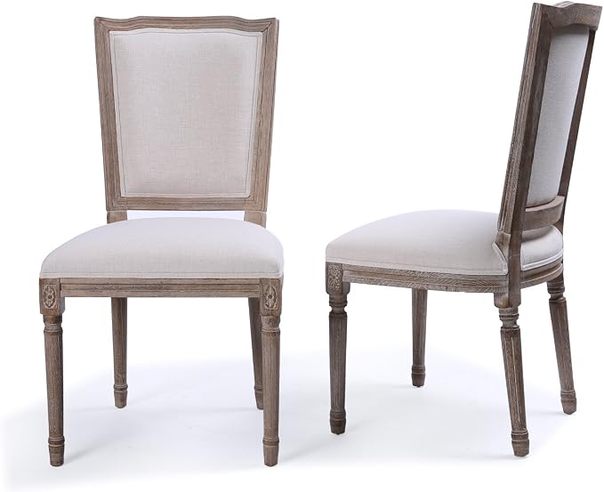 Amazon.com - BELLEZE Modern Elegant Formal Dining Chairs, Traditional ...