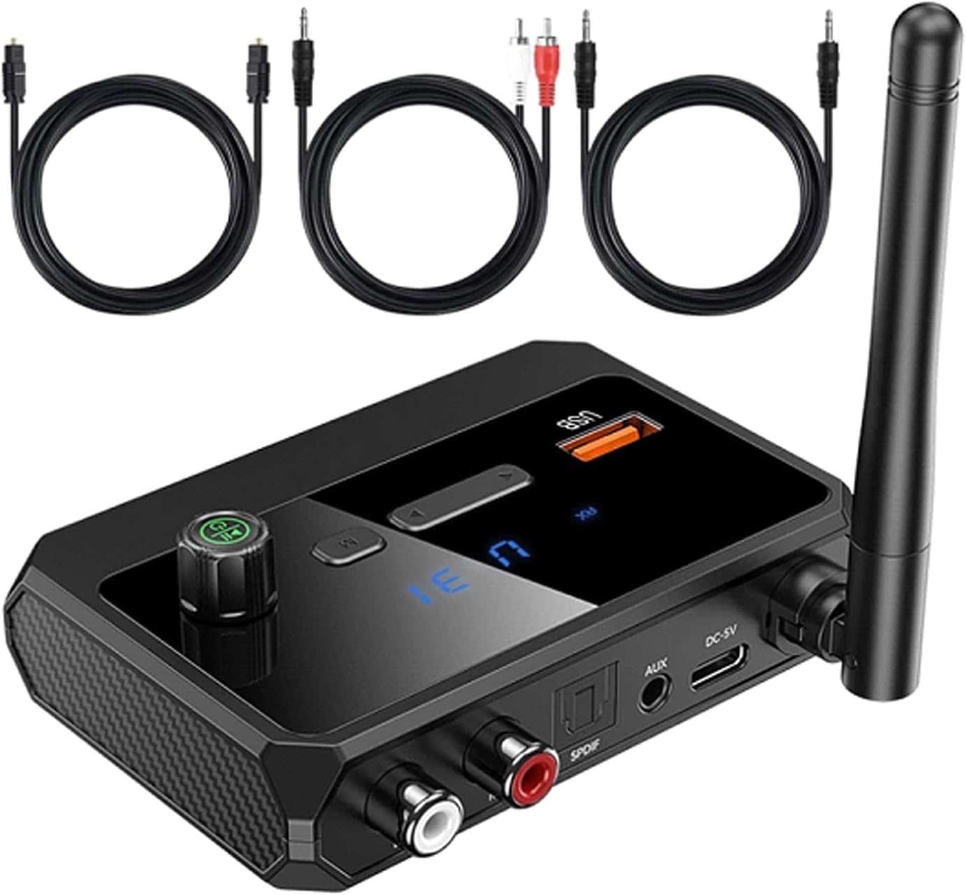 Amazon.com: Audio Bluetooth Receiver,HiFi Wireless Audio Adapter ...