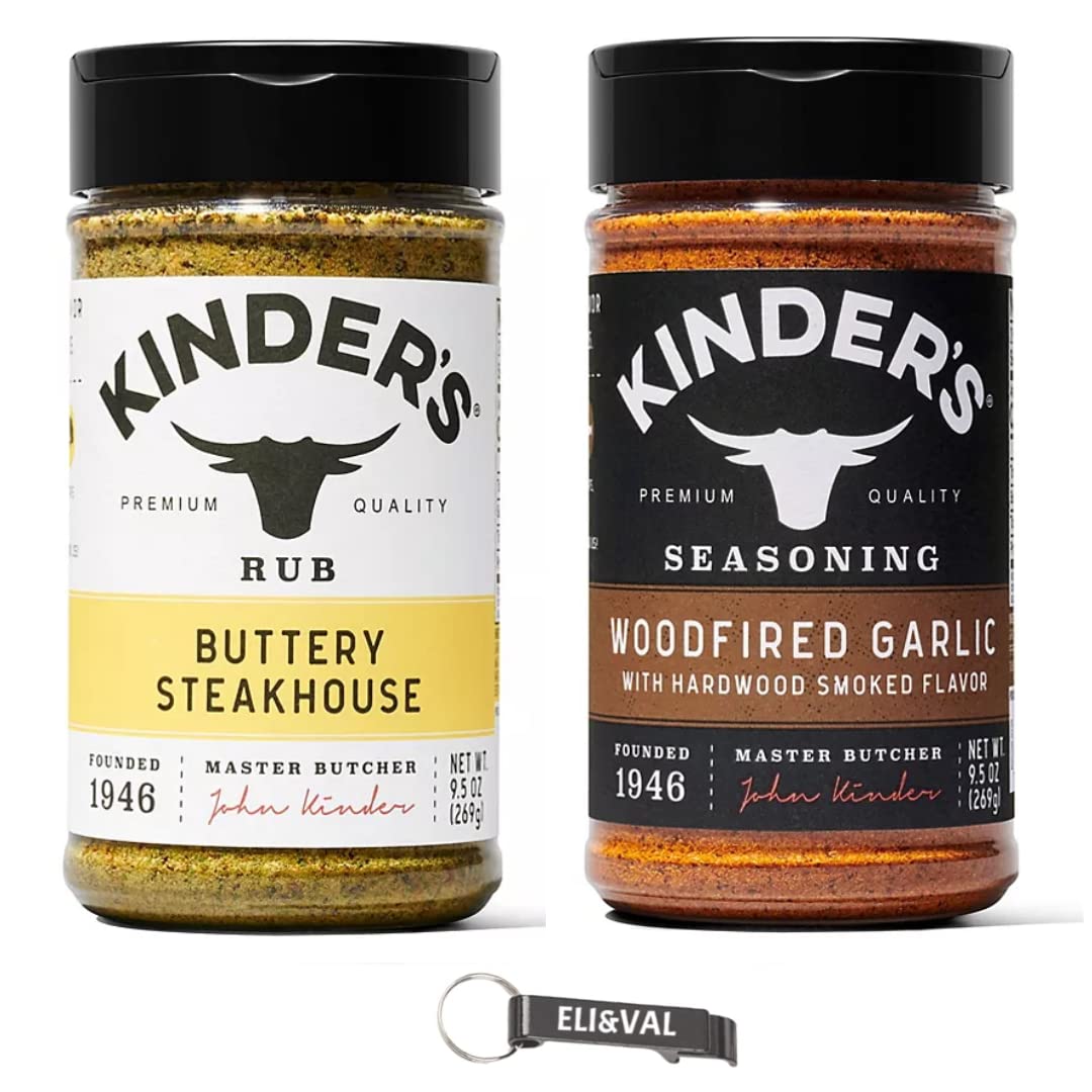 Amazon.com : Kinder Seasoning Spices Variety Pack- Kinders Buttery ...