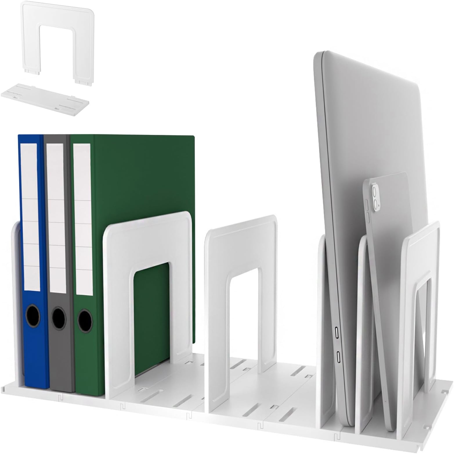 Amazon.com: Sylfaen 2-Pack Clear Desktop File Organizer, Expandable ...