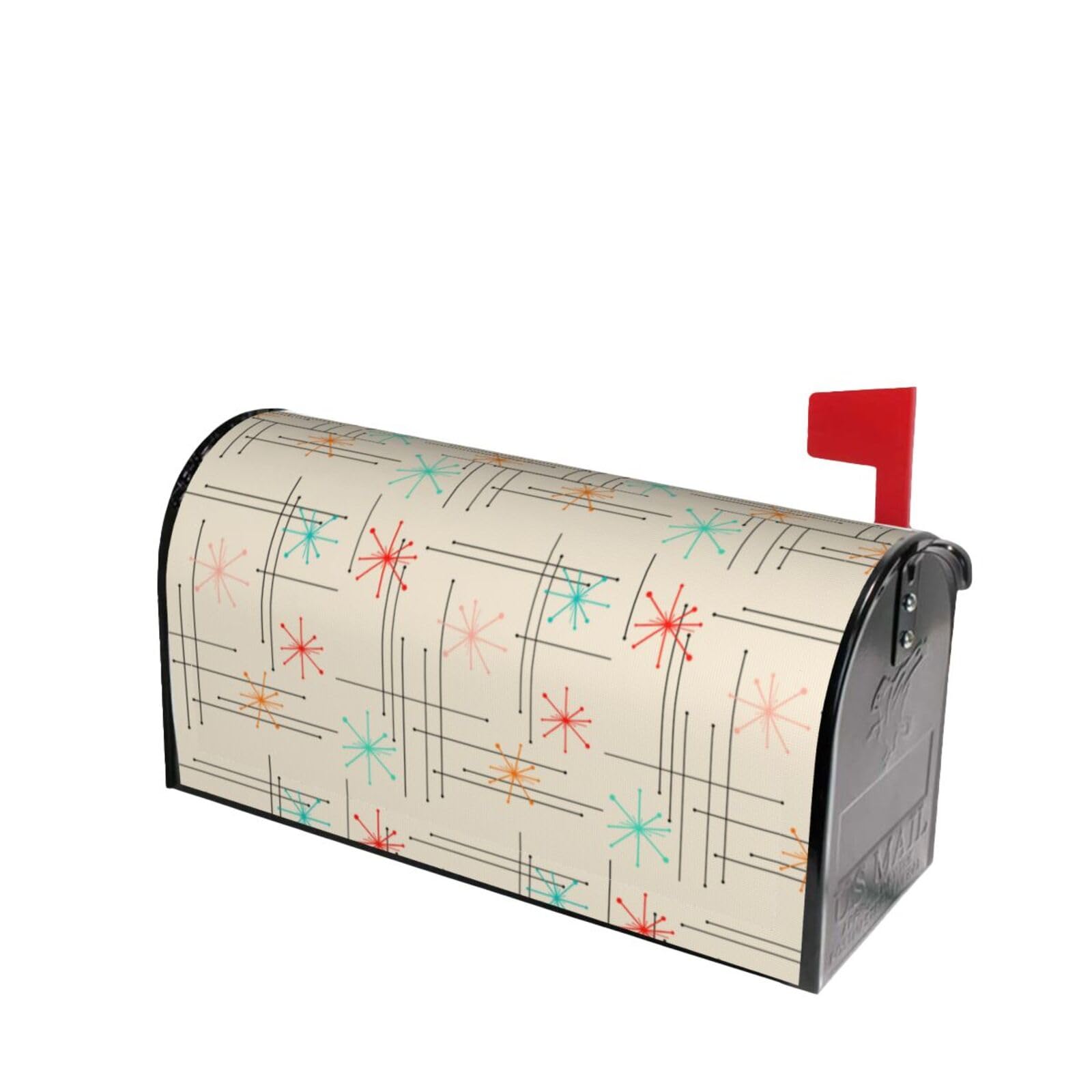 Amazon.com: Retro Mailbox Covers Magnetic Standard Size Mailbox Wraps ...