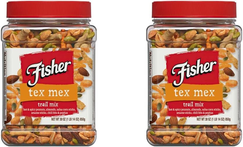 Amazon.com: Fisher Snack Tex Mex Trail Mix, 30 Ounces, Hot and Spicy ...
