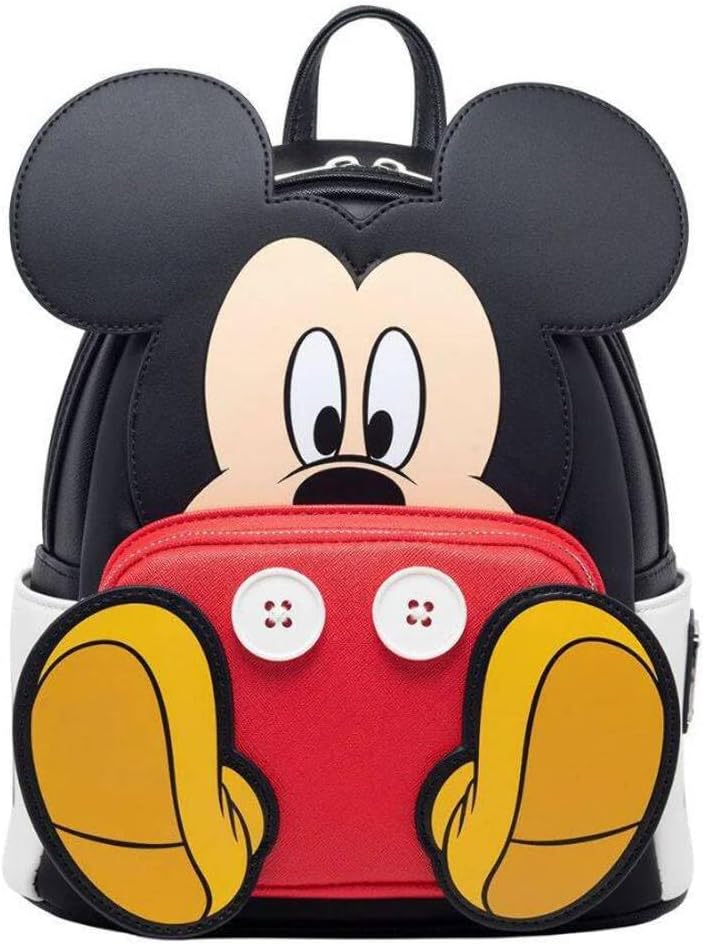 Amazon.com | Loungefly Disney Mickey Mouse Cosplay Mini Backpack ...