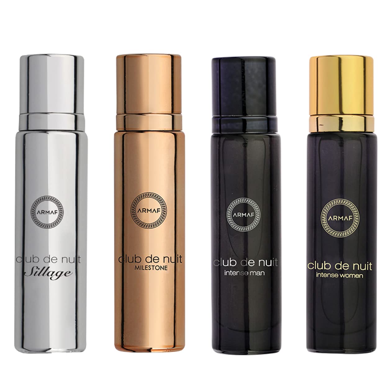 Armaf Club De Nuit Collection 15ml 4 Piece Sample Box | Desertcart GB