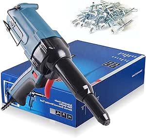 Amazon.co.jp: Heavy Duty Electric Riveter Blind Rivet Gun, 400W ...