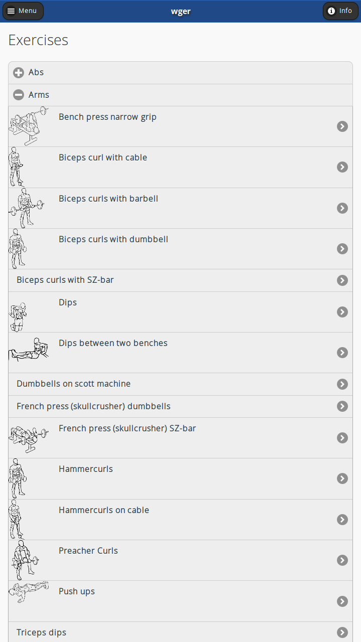 wger Workout Manager:www.amazon.com:Appstore for Android