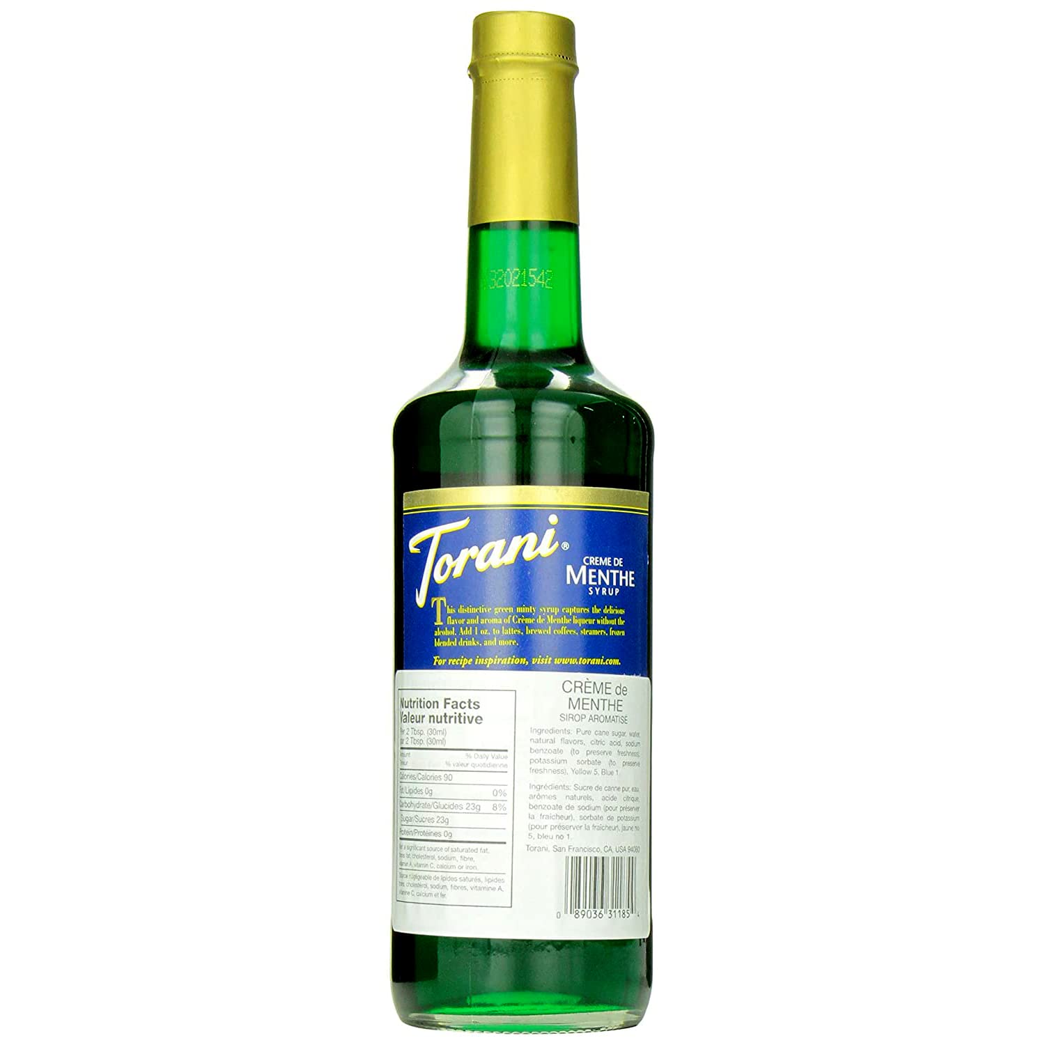 Snapklik.com : Creme De Menthe Syrup 750mL