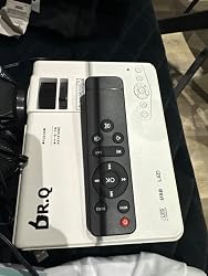 Mini Projector Portable with Screen, YOOYAA Bluetooth Projector Full HD ...
