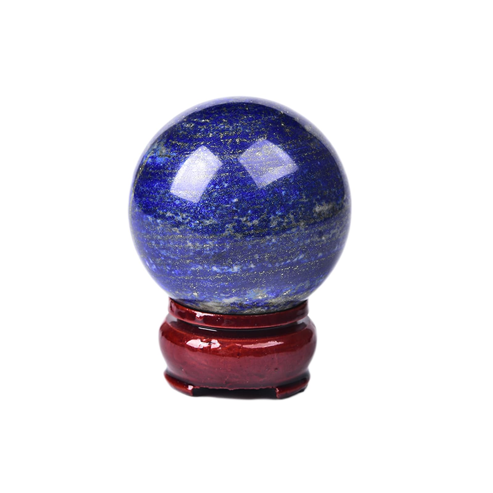 Amazon.com: JIC Gem Lapis Lazuli Crystal Sphere Blue Quartz Crystal ...