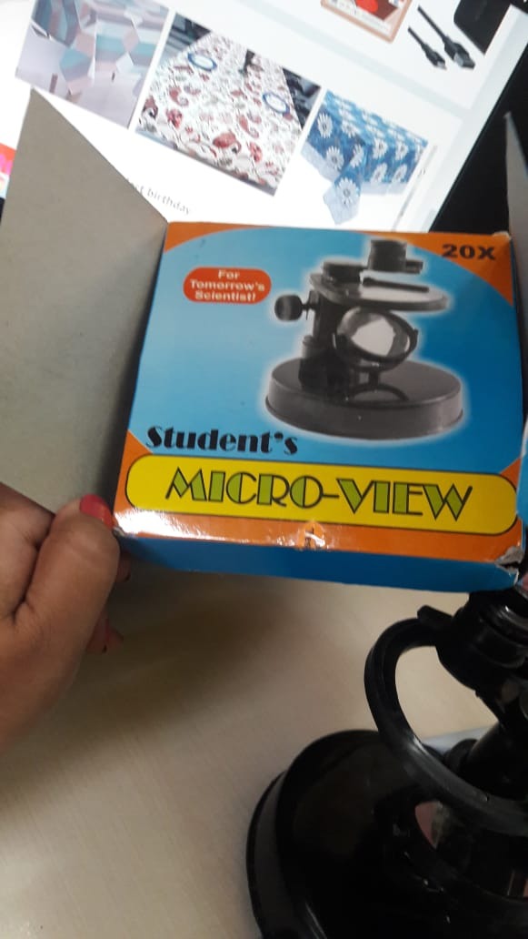 Kutuhal Students Simple Microscope 20X : Amazon.in: Electronics