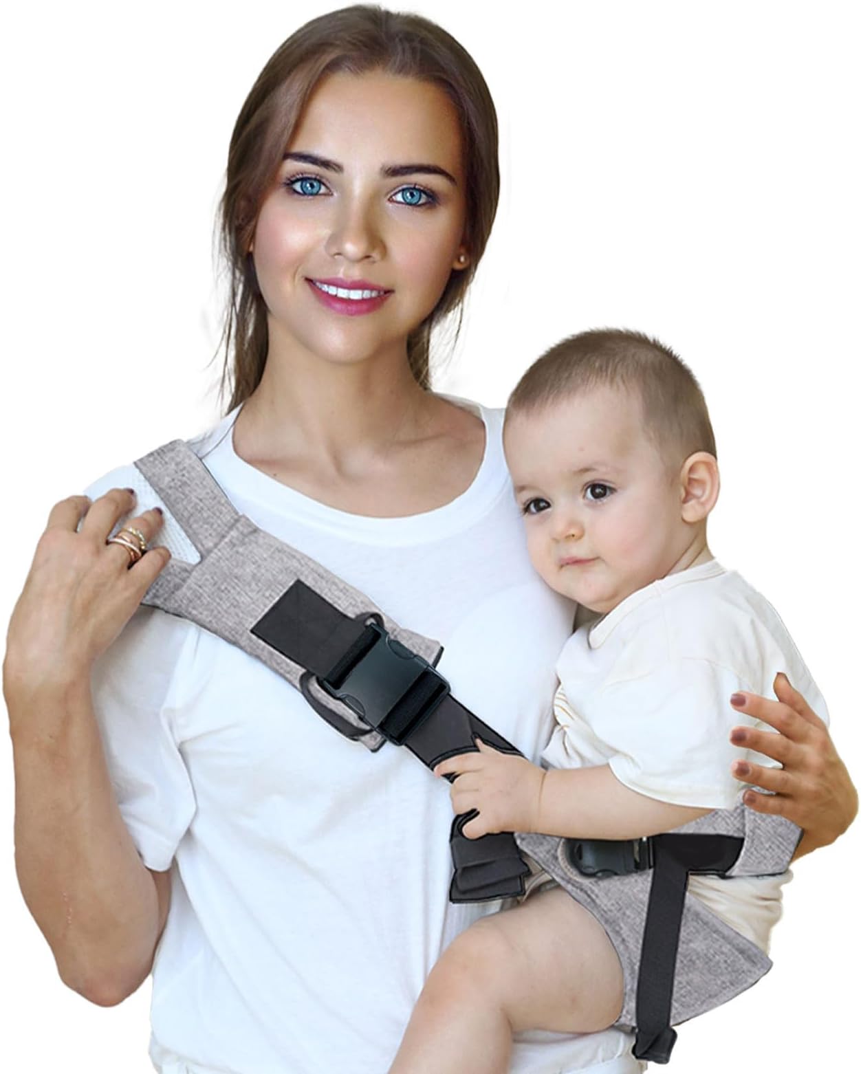 Amazon.com : Easy to Wear Baby Sling Carrier - Compact Toddler Carrier ...