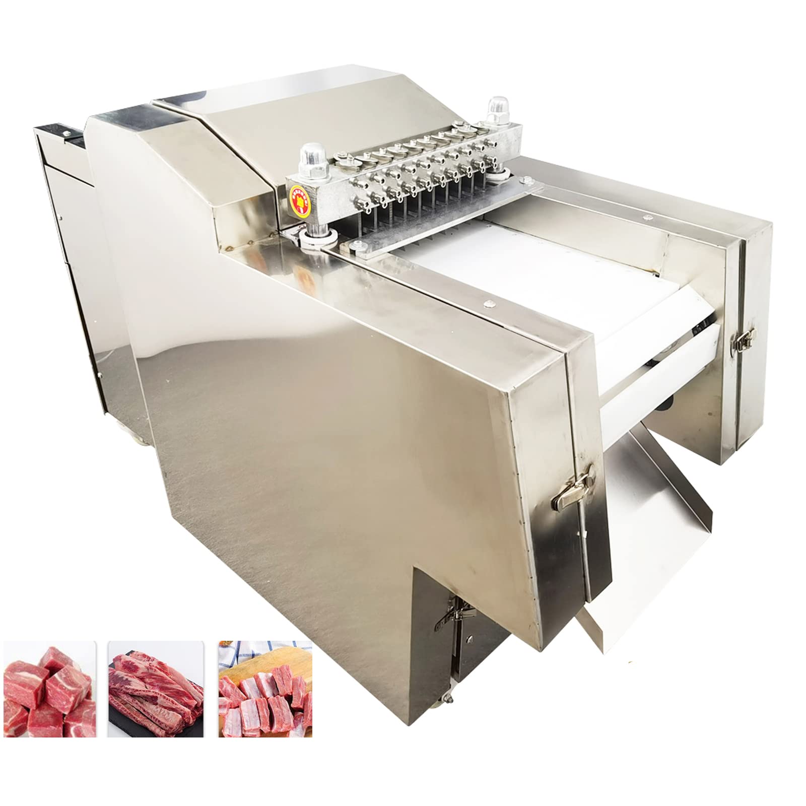 Amazon.com: INTSUPERMAI Electric Meat Cutting Machine Frozen Meat ...