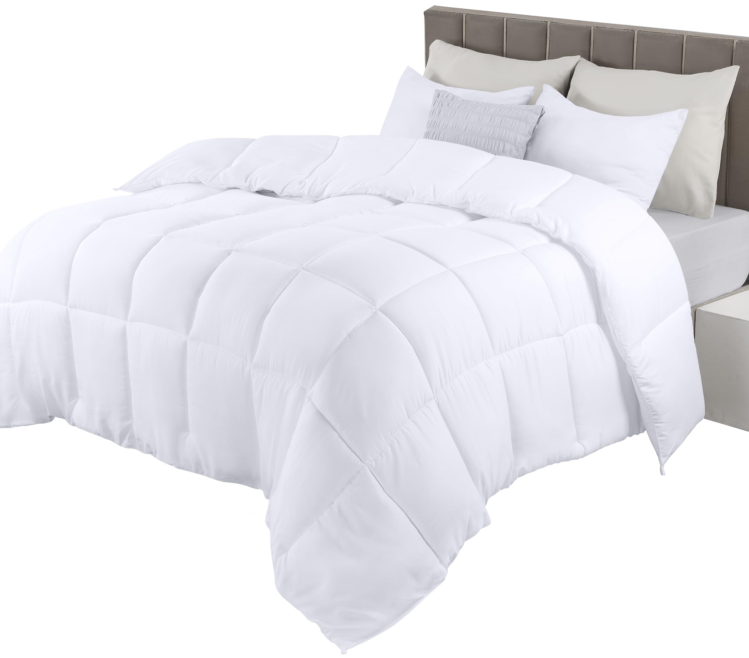 Utopia Bedding Duvet Double, 10.5 TOG Double Duvet, Microfiber Soft ...