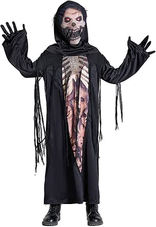 Amazon.co.jp: Regoss Halloween Cloak for Kids, Ghosts, Ghosts, Boys ...
