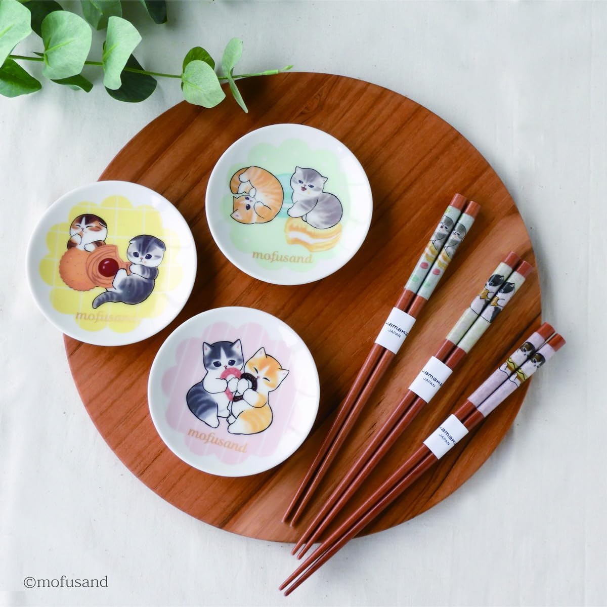 Amazon.co.jp: 「 mofusand モフサンド すいーつ 」スイーツにゃん 小皿 豆皿 しょうゆ皿 直径9cm マカロン 食器 モフサンド 雑貨 グッズ 猫 女性 ギフト 誕生日 ...