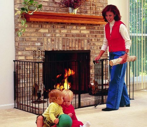 Best Wood Stove Gates in 2021: Safety Fence for Babies and Pets