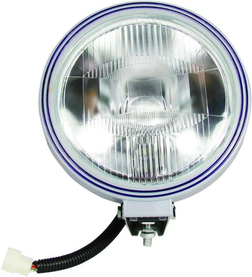 12V 4x4 SW 9" Rally Sport Giant Round Driving Halogen Spot Lamp Light ...