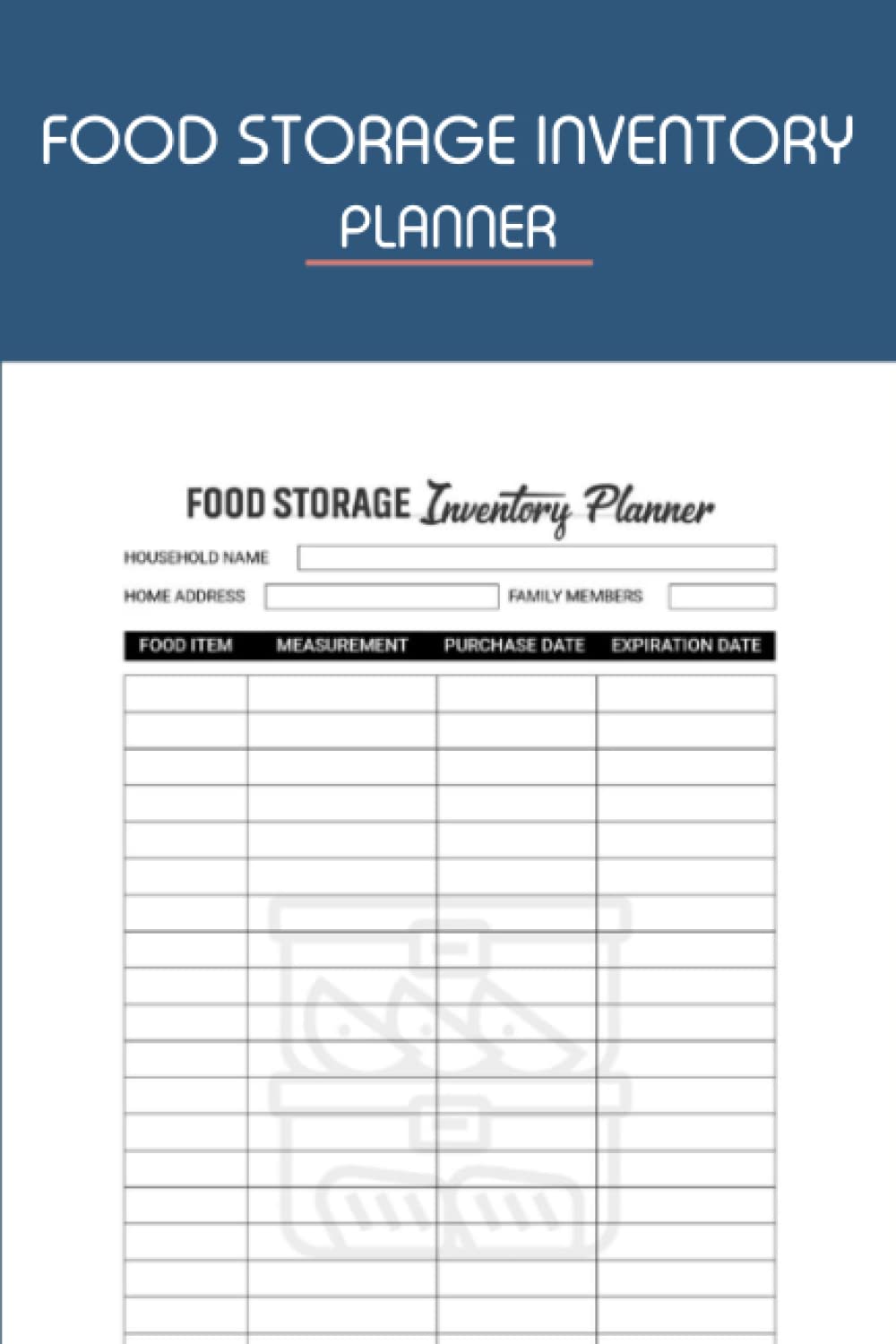 Food Storage Planner Printables 33 Kitchen Pantry Ideas For All Your