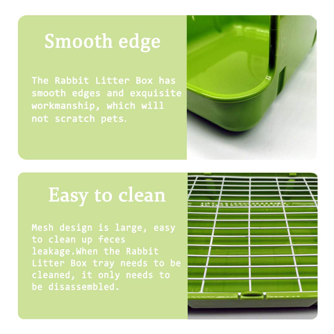 Snapklik.com : Rabbit Litter Box,Rabbit Toilet Potty Trainer Corner ...