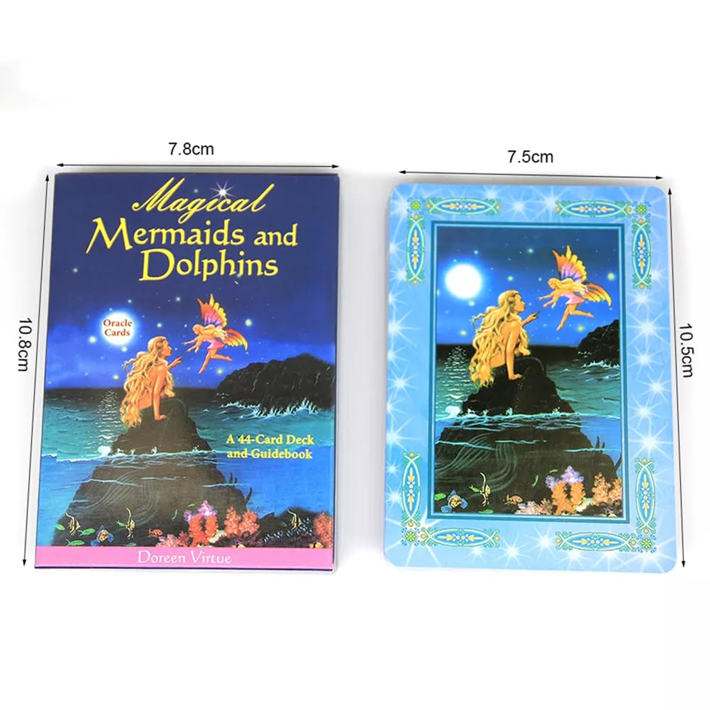 Amazon.co.jp: 魔法のマーメイドとイルカのオラクルカード,Magical Mermaids And Dolphins Oracle ...