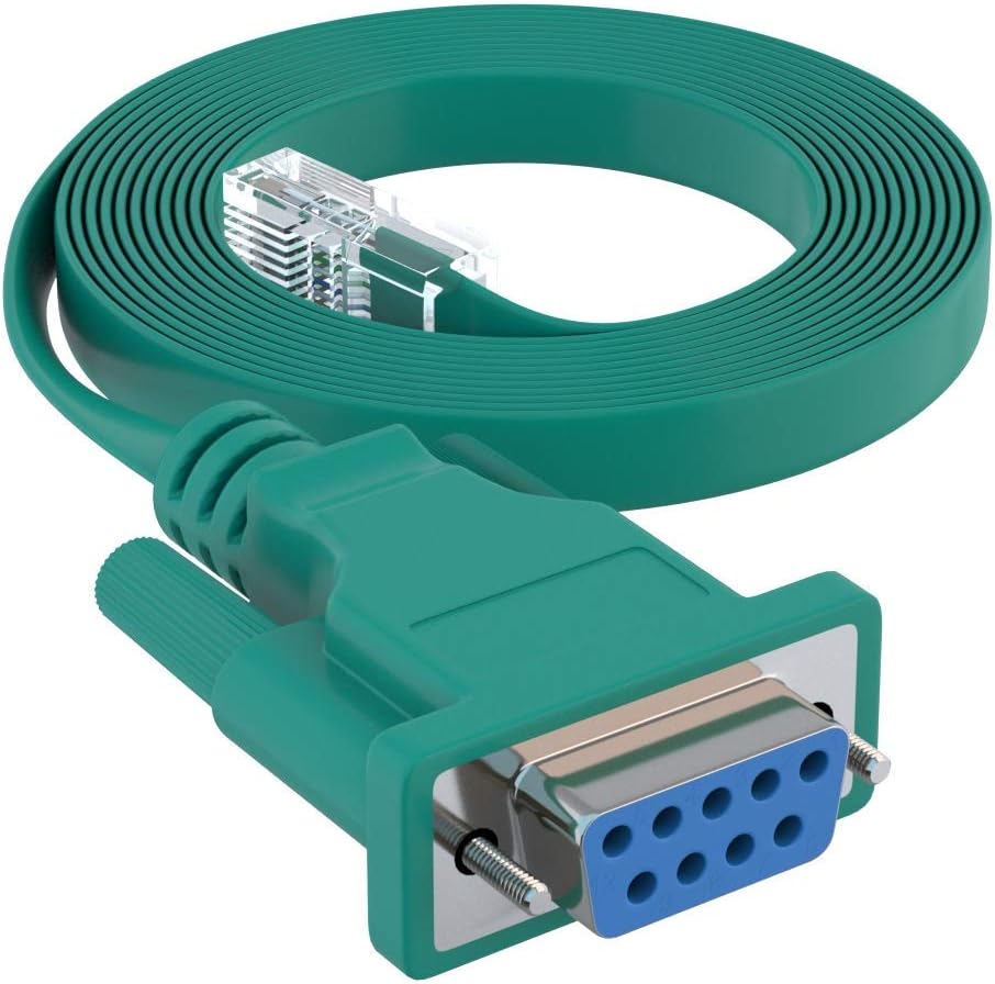 Amazon.com: NEORTX Console Cable, RJ45 Ethernet to RS232 DB9 COM Port ...
