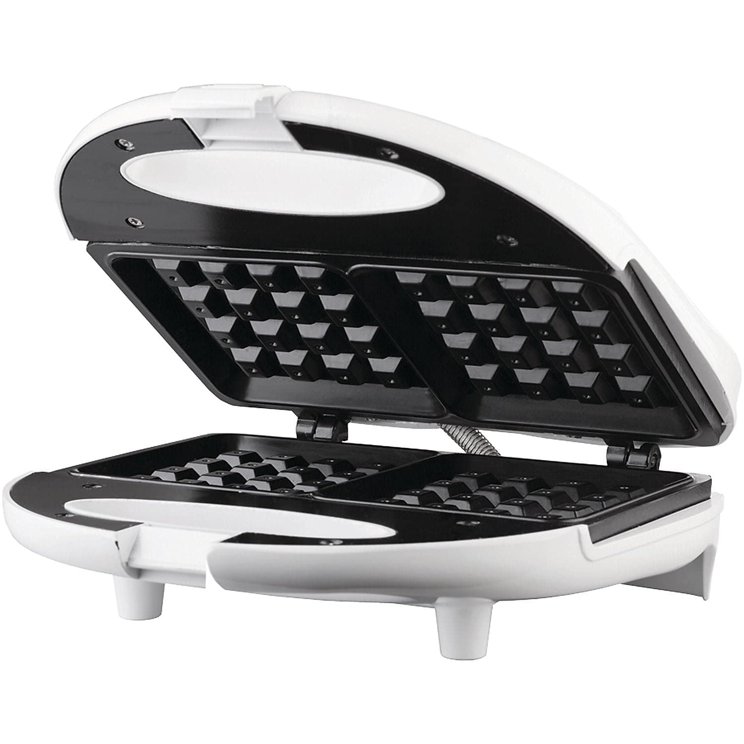 Amazon.com: Brentwood Dual Waffle Maker, Non-Stick, White: Electric ...