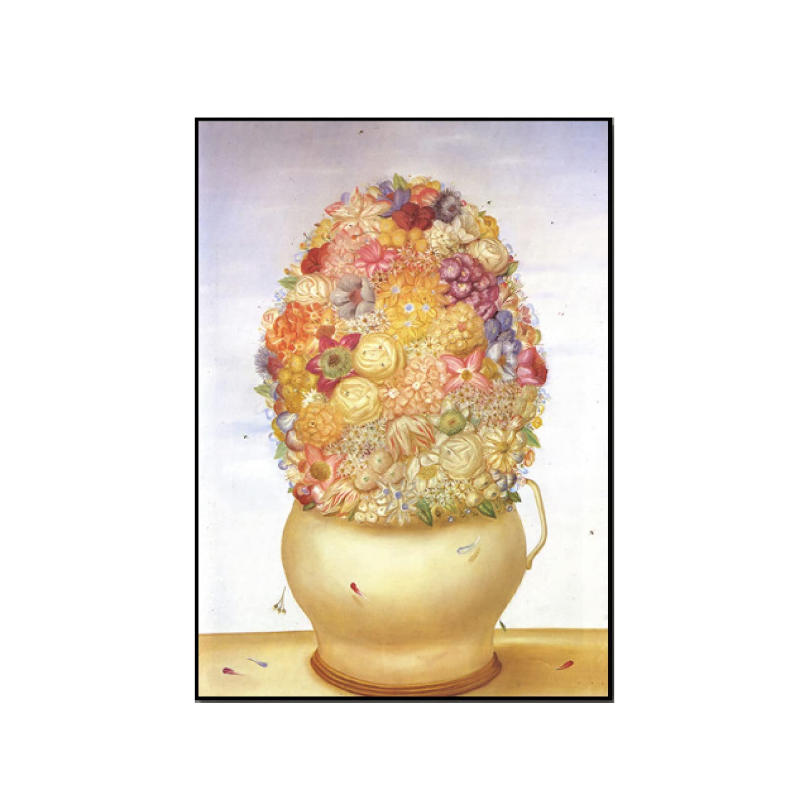 Fernando Botero Posters And Prints Abstract Flower Wall Art Fernando ...