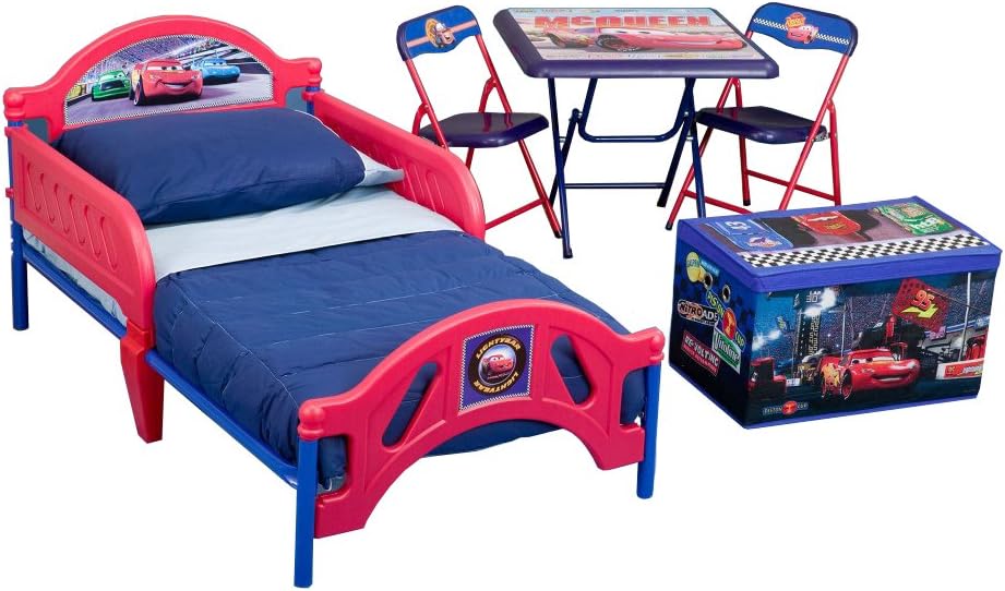Amazon.com: Cars Room In A Box With Foldable Table And Chair Set : Home ...