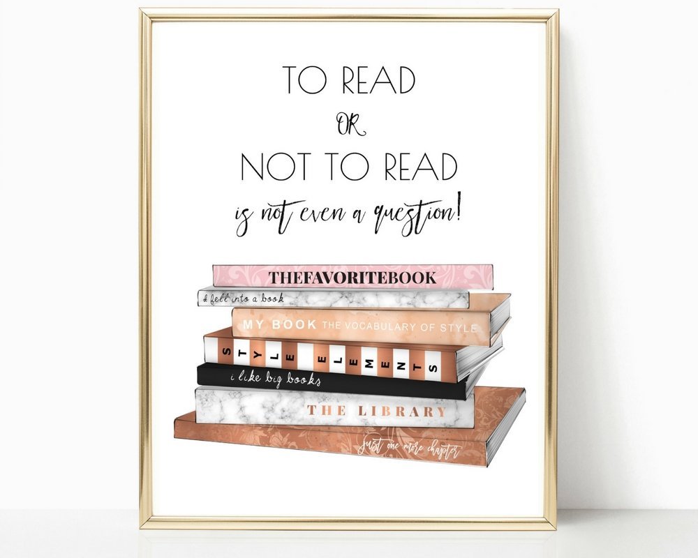 Amazon.com: A gorgeous and sassy book lover"To Read or Not To Read ...