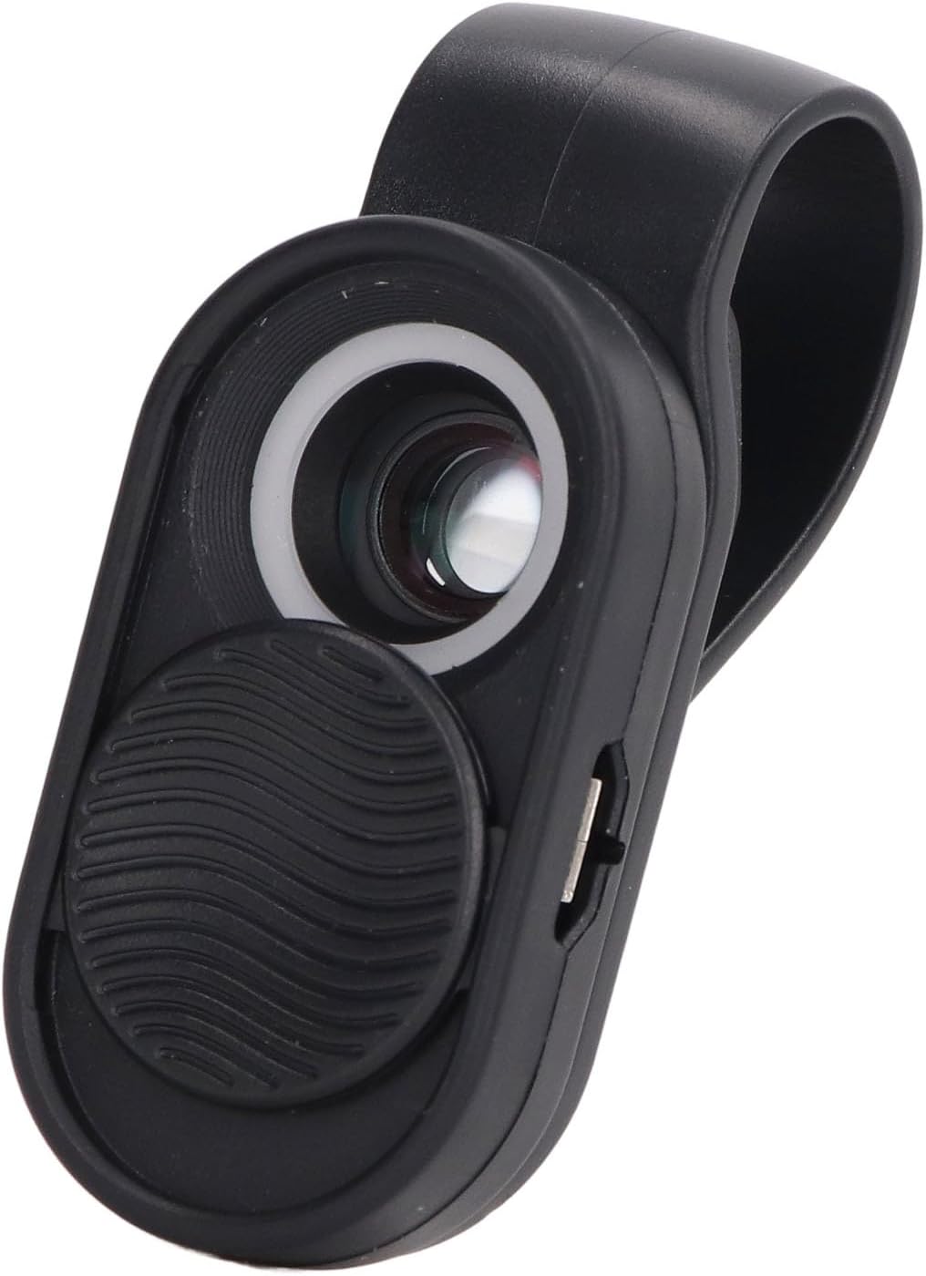 100X HD Mini Pocket Microscope Camera with LED Light Universal Clip ...