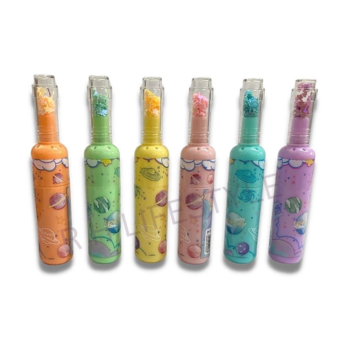 R H LIFESTYLE Pack Of 6 Highlighter Marker Pens Set For School Students ...
