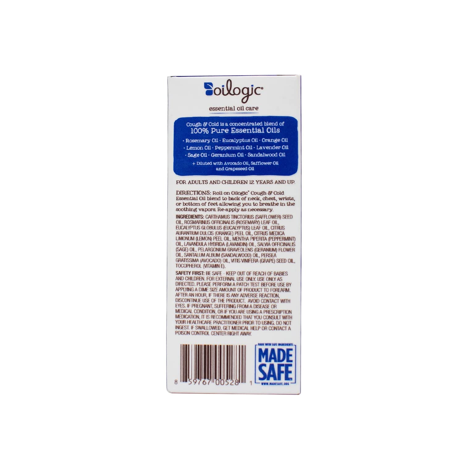 Snapklik.com : Oilogic Wellness Cough And Cold Relief Essential Oil ...