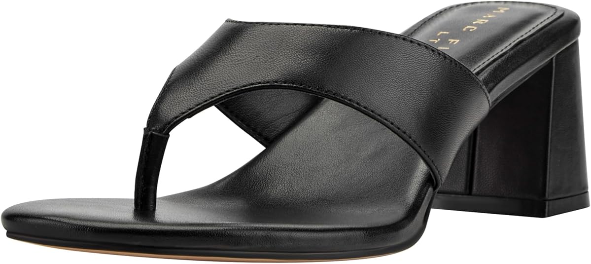 Amazon.com | Marc Fisher LTD Women's Arcee Black Leather 5 Medium ...