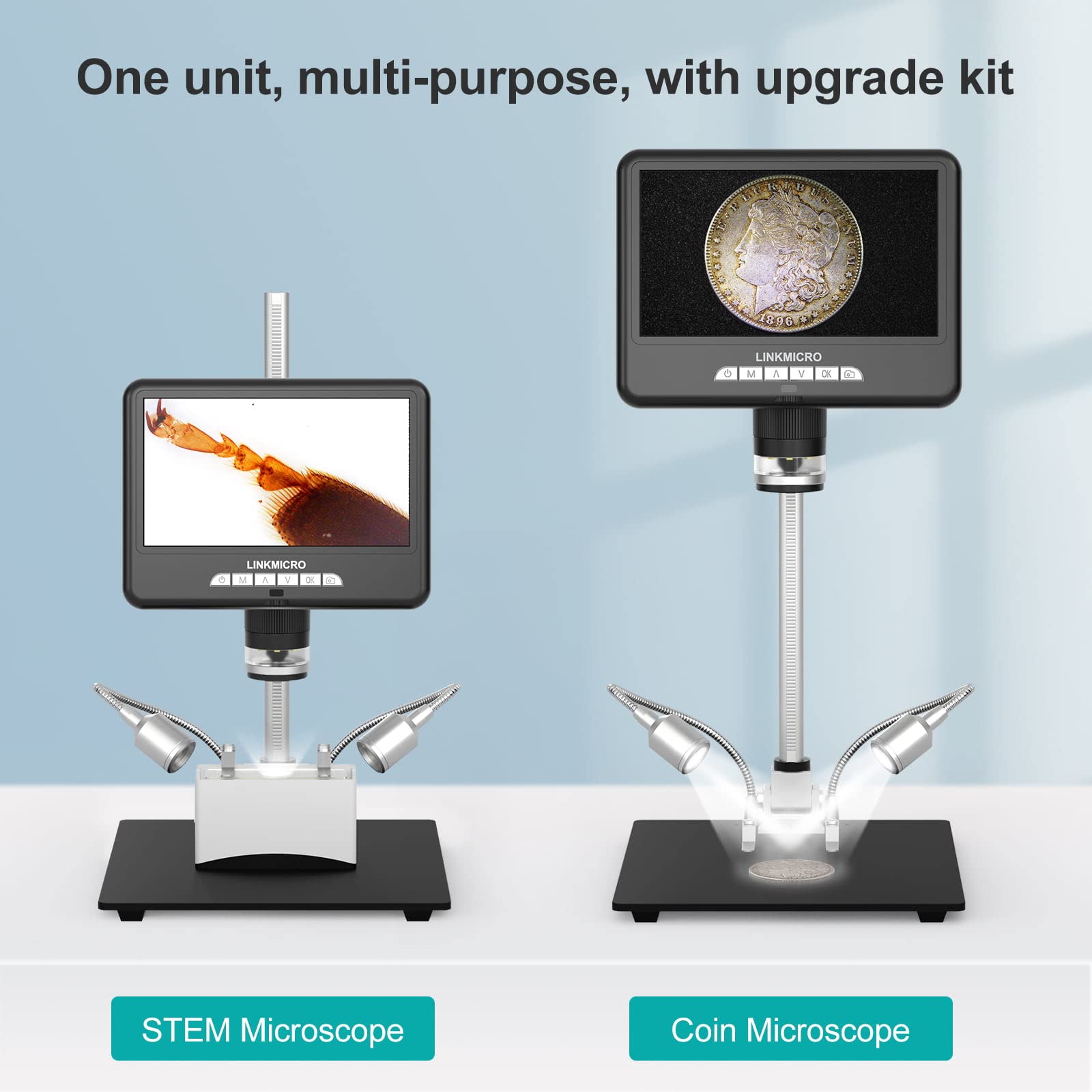 Snapklik.com : LINKMICRO LM207S 7 Inch HDMI Digital Microscope For ...
