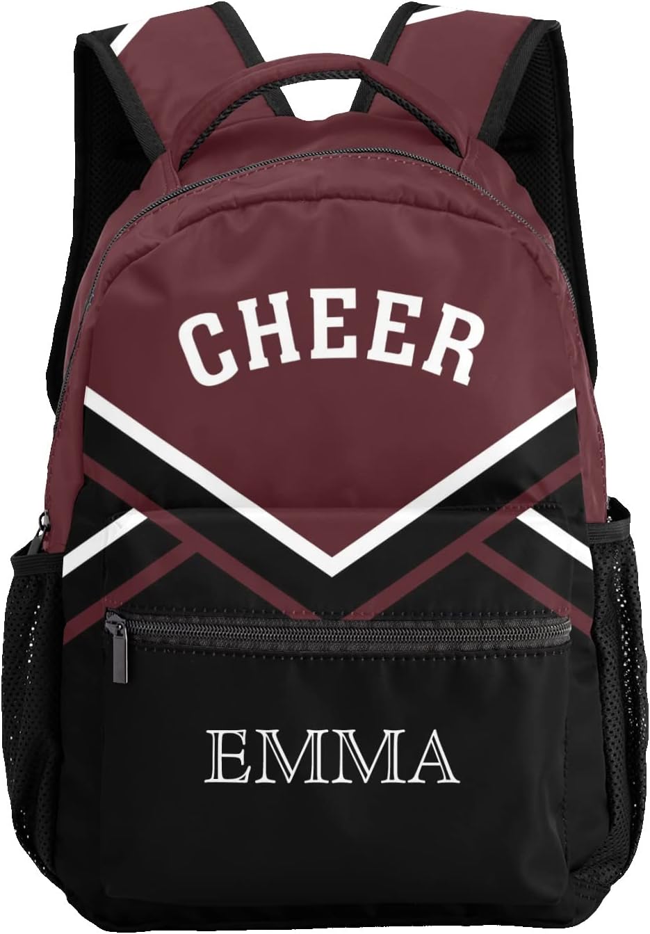 Amazon.com | Zaaprint Golden Print Waterproof Cheer Cheerleaders ...