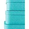 Amazon.com: Soul & Lane Set of 3 Textured Blue Boxes with Rounded Edges ...
